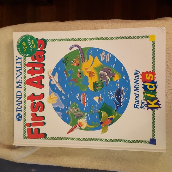 Rand McNally | Other | Kids First Atlas | Poshmark